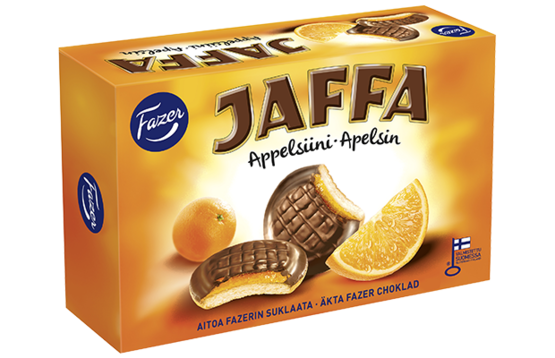 FAZER JAFFA KEKSI APPELSIINI 300g - Tuontitukku.fi verkkokauppa