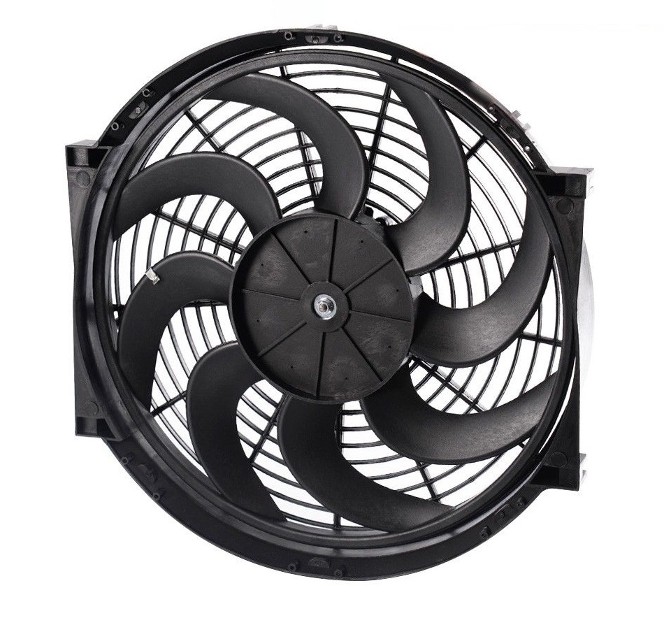 Flekti tuuletin 14" 35,5cm 12V 90W Speedmore' Dakar 12V 90W ...