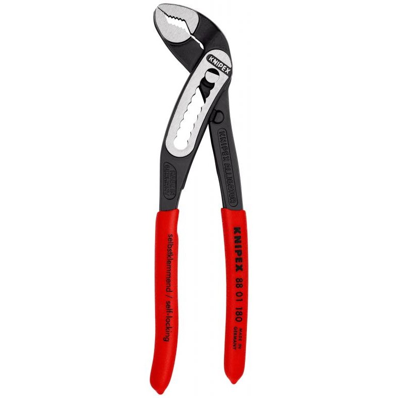 Knipex Siirtoleukapihdit 180mm Alligator moniotepihdit 8801180 ...