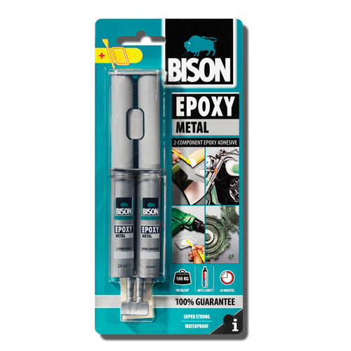 Liima Epoxy 2-komponentti 24ml Metalli Epoksihartsipohjainen 2 ...