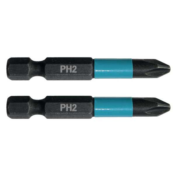 Makita Torx ruuvauskärki PH2 50mm 2kpl Ruuvauspää, PH2 kärki ...