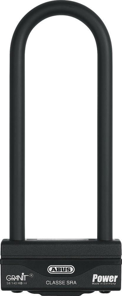 U-lukko ABUS Granit Power XPlus 58/140HBIII260 Erittäin laadukas ja vahva ABUS U-lukko ...