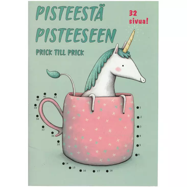 Pisteestä pisteeseen A4 32 sivua Viihdyttävä tehtäväkirja lapselle ...