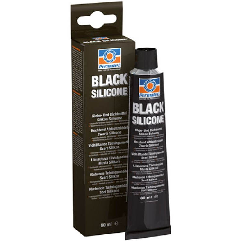 Silikoni liimatiiviste 80ml Permatex Black Musta silikonitiiviste ...