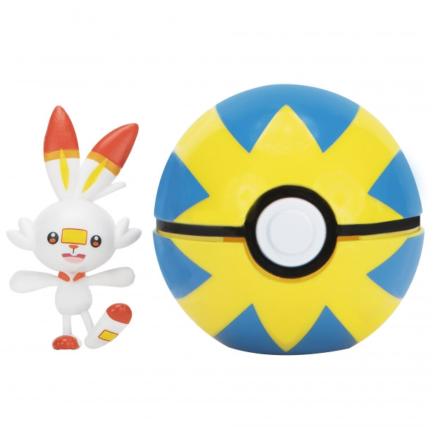 Pokemon pallo Scorbunny Clip N Go Suositut Pokemon hahmot - Tuontitukku ...