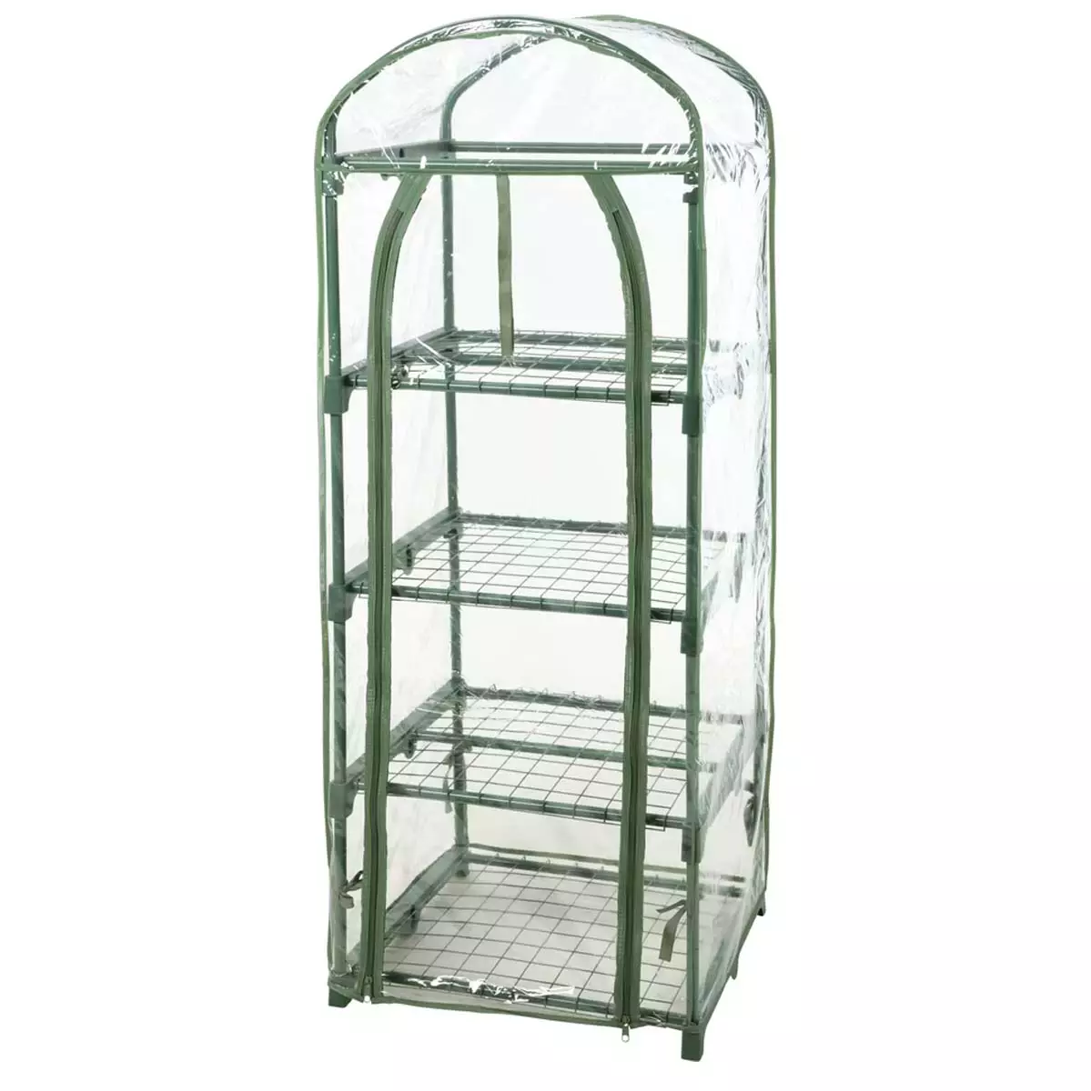 Minikasvihuone 4 kerrosta 50x45x130cm Parvekekasvihuone, helppo käyttää ...