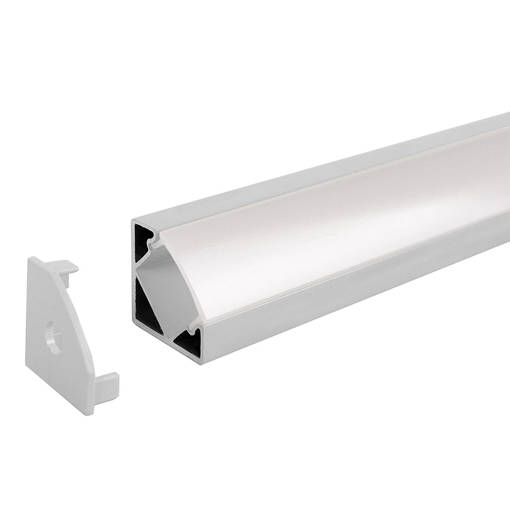 Alumiinilista LED-nauhalle 1m kulma alumiini Valonauhan ...