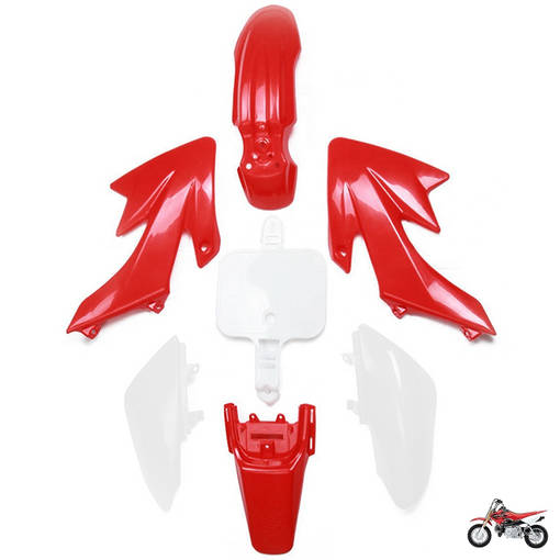 Katesarja CRF look punainen 50-125cc Sis 7-katetta, Tarkista malli ...