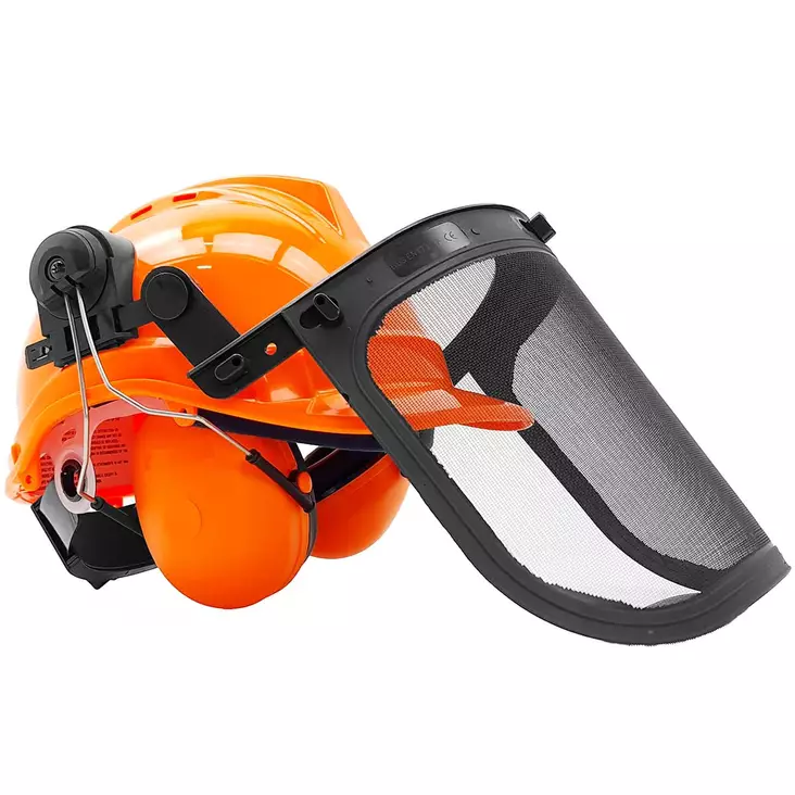 Metsurin suojakypärä Jonköping Suosittu metsurinkypärä, orange safety ...