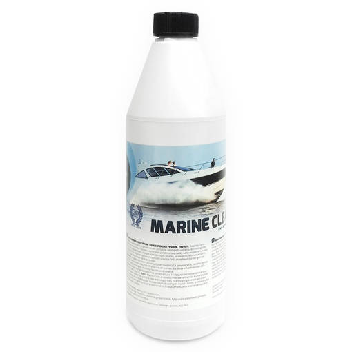 Veneen pesuaine Marine Clean tiiviste 1L Super tehokas, veneen pohjan ...