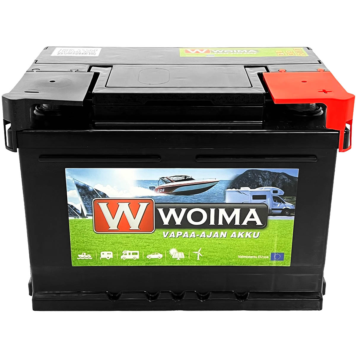 Akku Woima 60Ah 242x175mm vapaa-aika Vapaa-ajan akku - Tuontitukku.fi ...