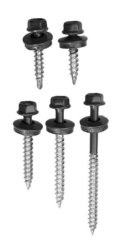 Kateruuvi 4,8x65mm RR33 musta 100kpl Sinkityt, korroosionkestävät ...