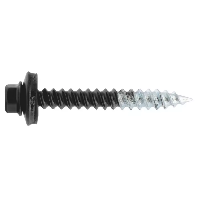 Kateruuvi 6,3x50mm RR33 musta 100kpl Mustat peltikattoruuvit ...