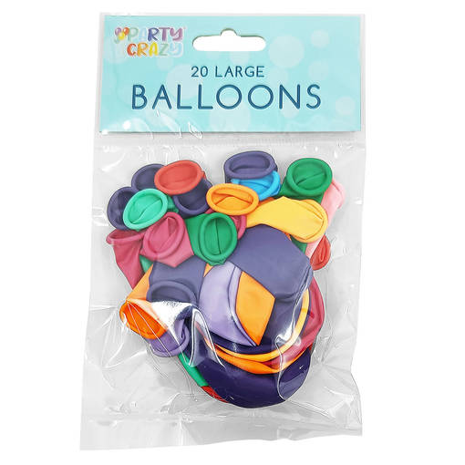 Ilmapallo 20kpl värikäs Värikkäät ja isokokoiset ilmapallot ...