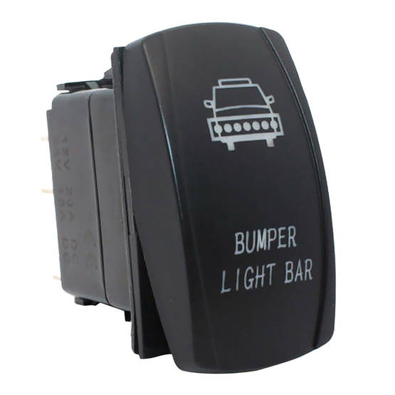 Kytkin Rocker ledbar puskuri 12V 20A Ledpaneelin kytkin etupuskuriin ...