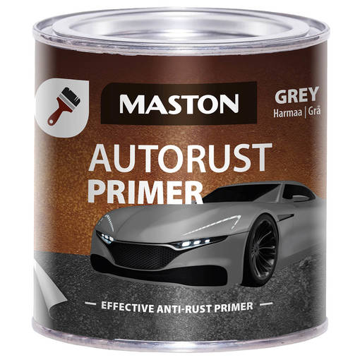 Maston maali Auto Rust harmaa 250ml Ruostesuojapohjamaali - Tuontitukku ...