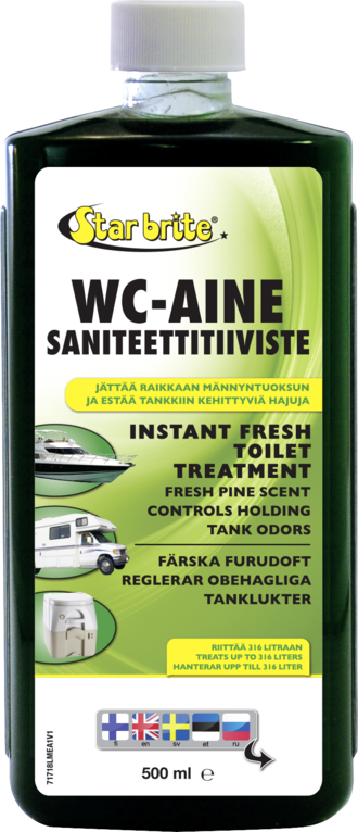 Star brite WC-ainetiiv. mänty 500ml - Tuontitukku.fi verkkokauppa