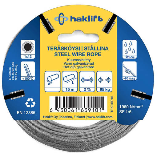 Vaijerit ja vaijeritarvikkeet netistä | Tuontitukku.fi