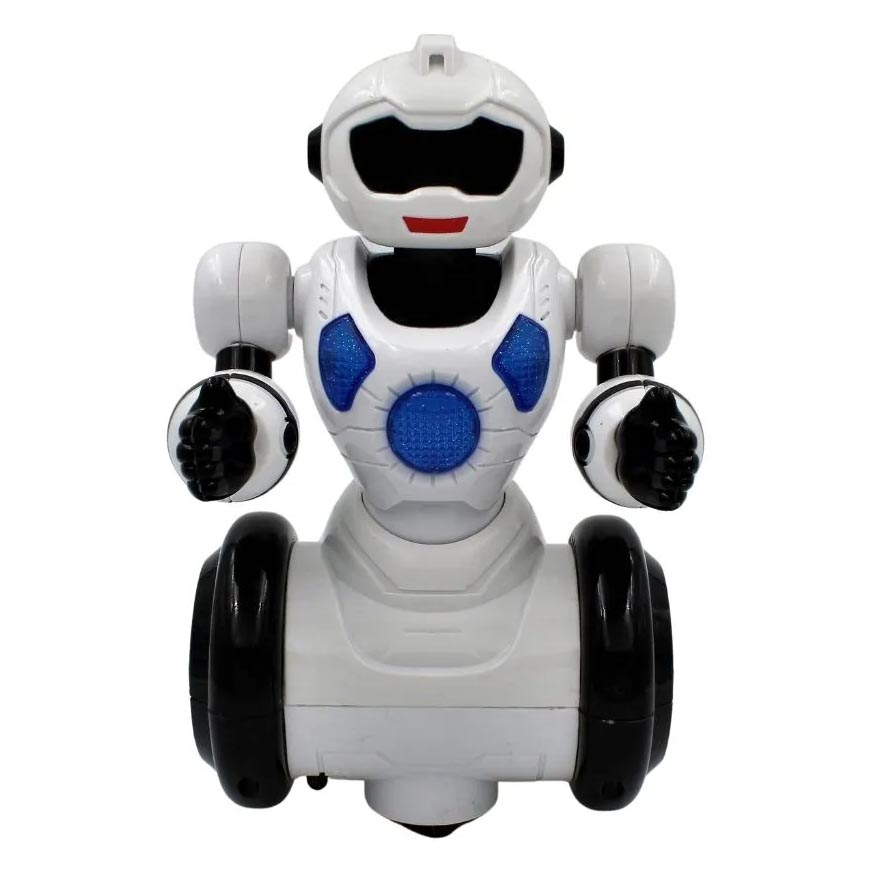 Robotti RC 22cm lelu lapsille Lasten robotissa valot, liike ja äänet ...