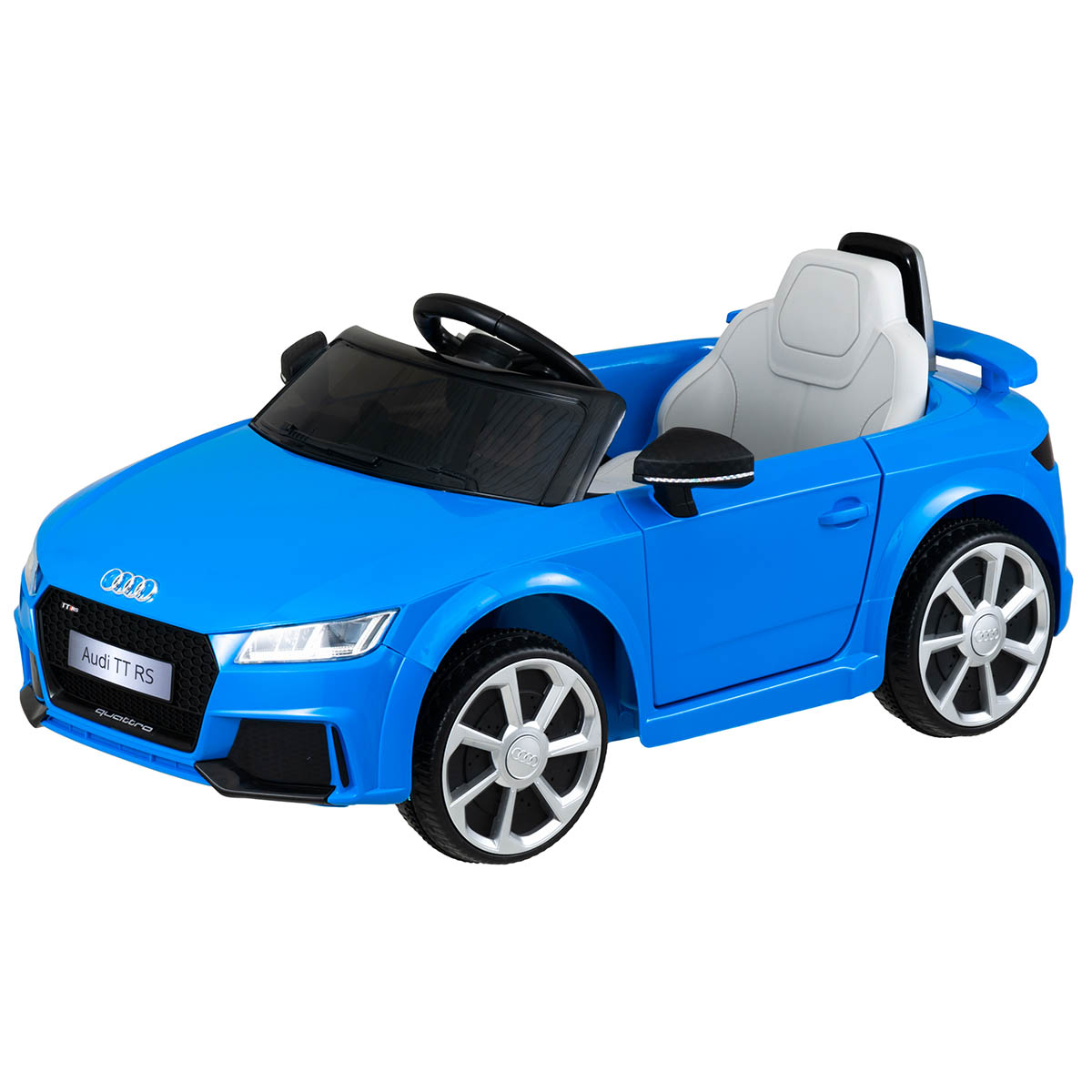 Lasten sähköauto Audi TT RS 12V sininen Sporttinen lasten auto ...