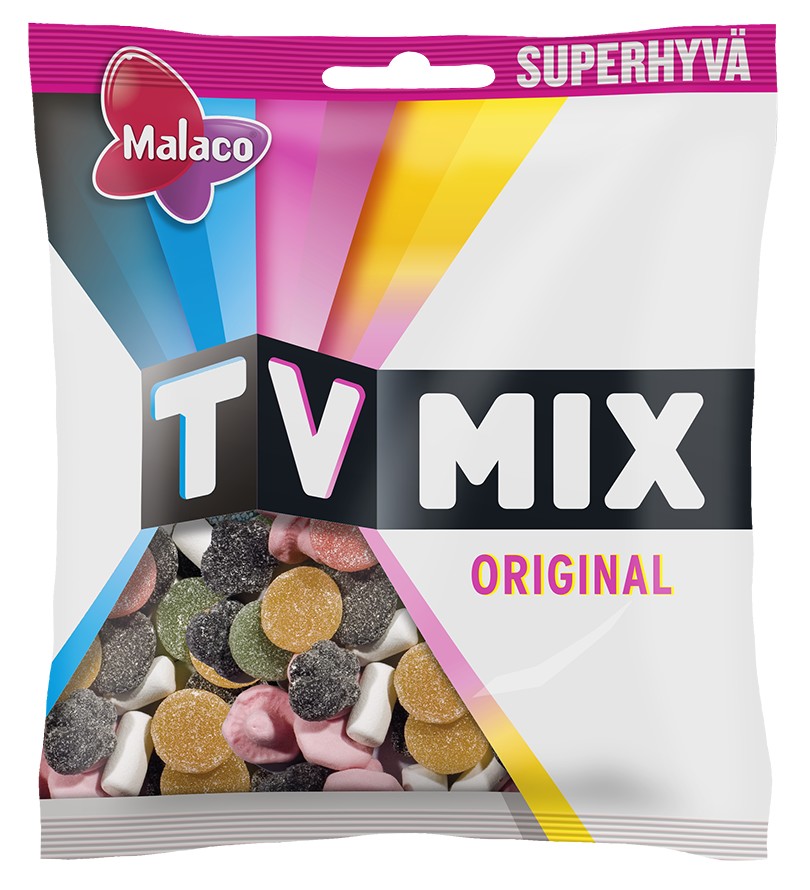 TV Mix Original pussi 325g - Tuontitukku.fi verkkokauppa