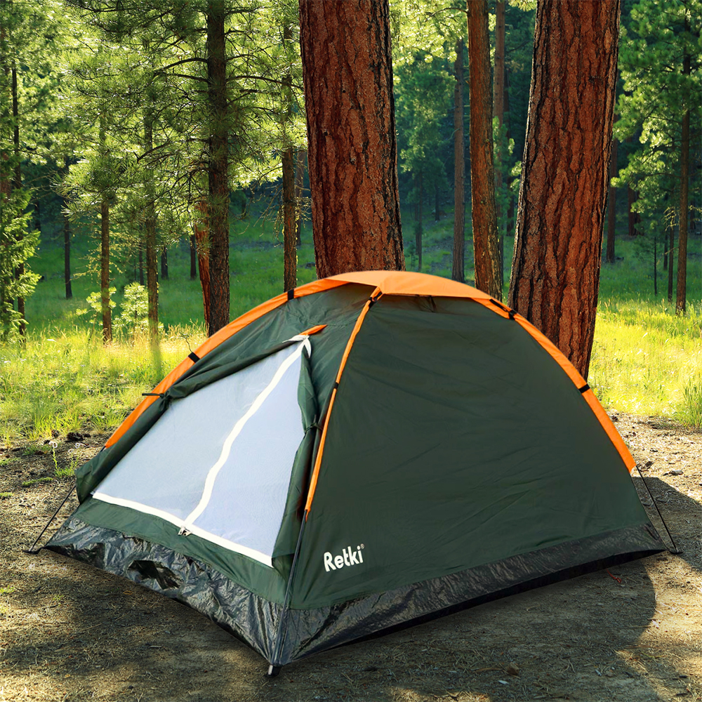 Teltta kahdelle Retki CampingX 2 hengen teltta mukavaan yöpymiseen ...