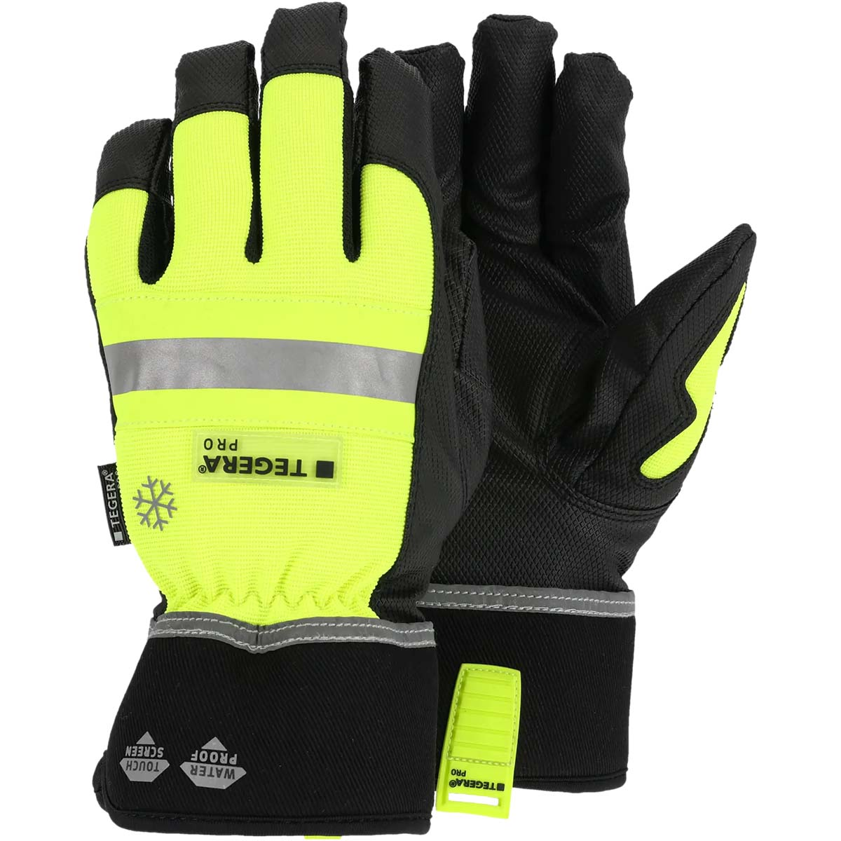 Työhanskat huomioväri Tegera Pro 9135 - Tuontitukku.fi verkkokauppa