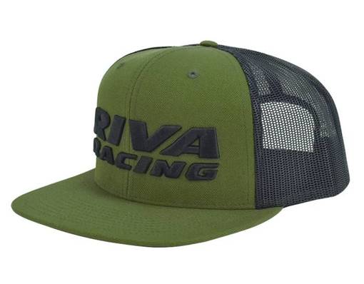 RIVA RACING CLASSIC TRUCKER SNAPBACK - OLIVE GREEN/BLACK - Tuontitukku ...