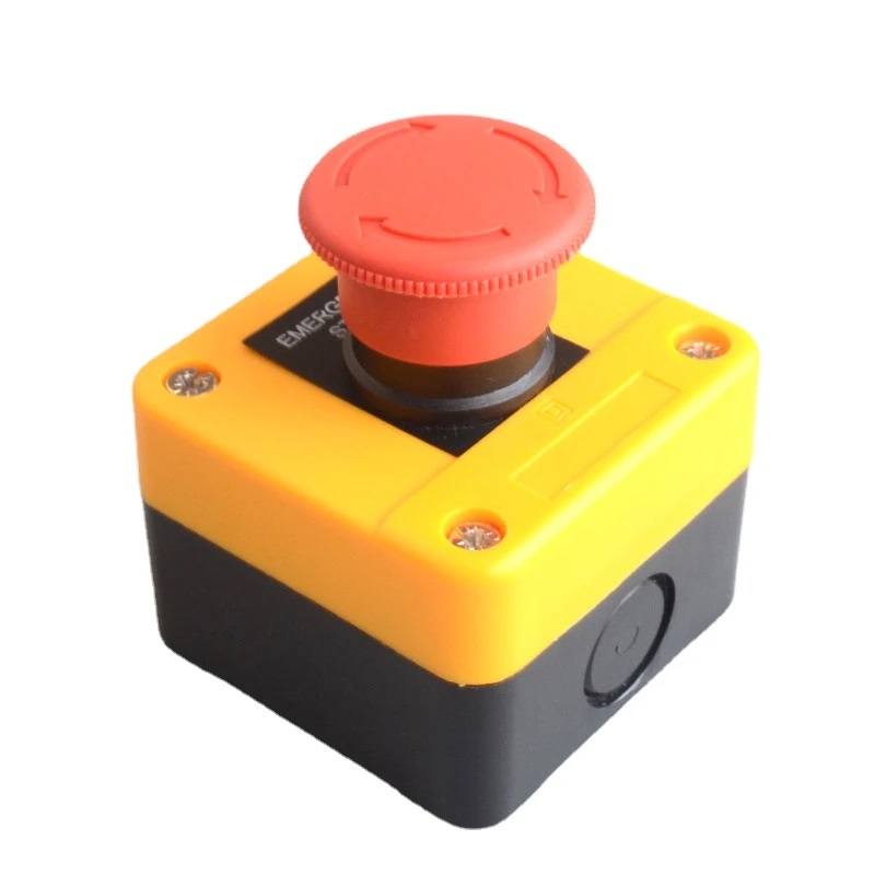 Hätäseis kytkin yleismalli 1NO + 1NC 1 avautuva ja 1 sulketuva piiri ...