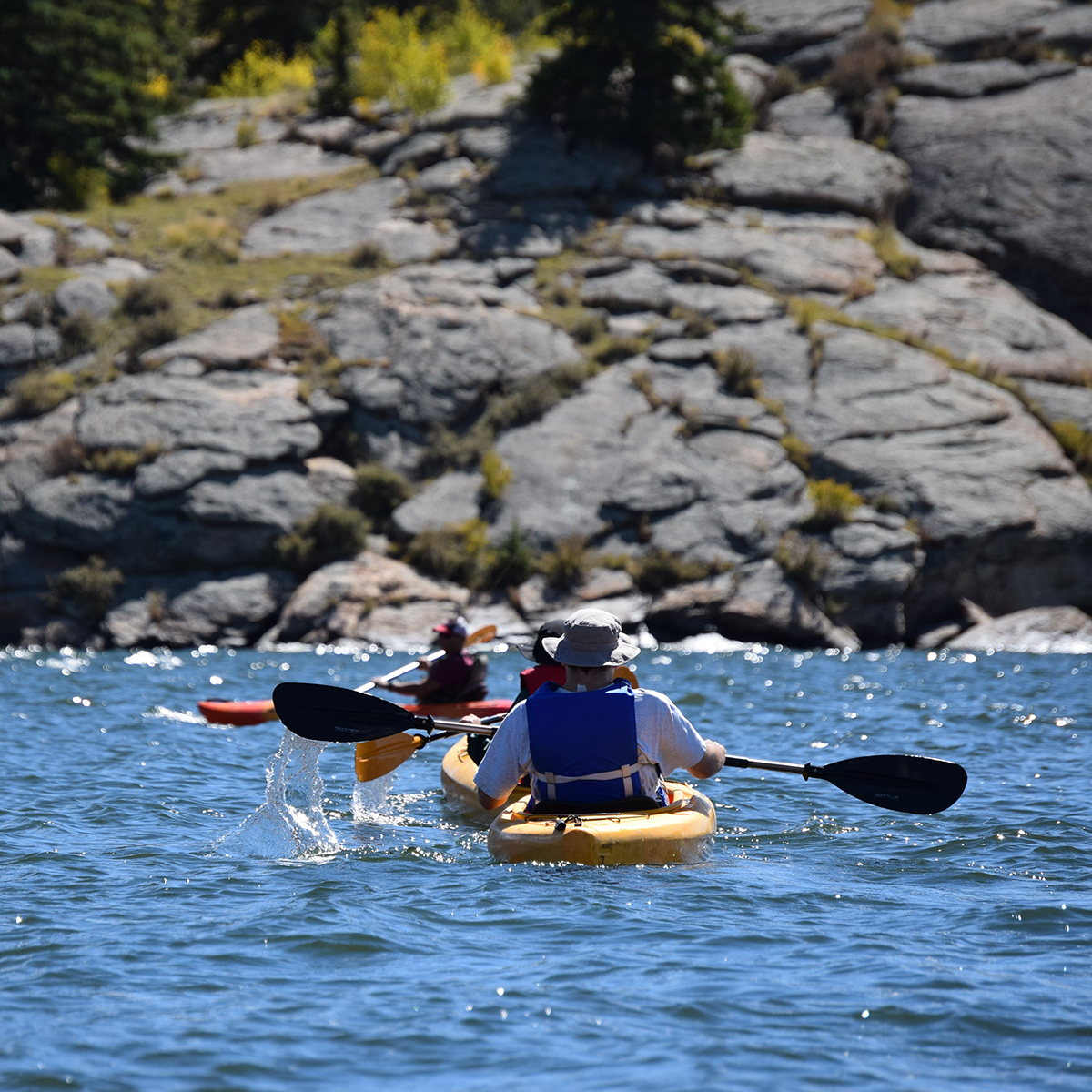 Kajakki Triple Paddle 1-3 henkilöä Ilmatäytteinen kajakki 1-3 hengelle ...