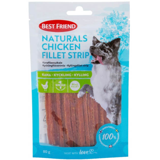 Kanafileesuikale Naturals Chicken Fillet Strip 80g Maukas herkku ...