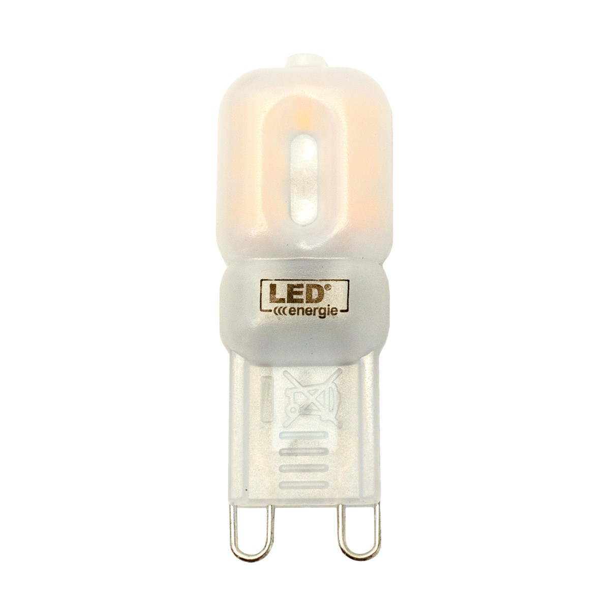 Led lamppu G9 2W 3000K 2kpl 170lm Pitkäkestoinen led-lamppu ...