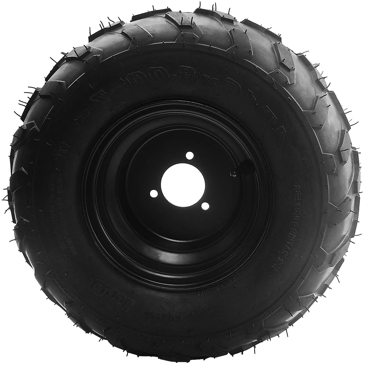 Mönkijä rengas + vanne oikea 7" Lasten mönkijän rengas 16x8-7 oikea ...