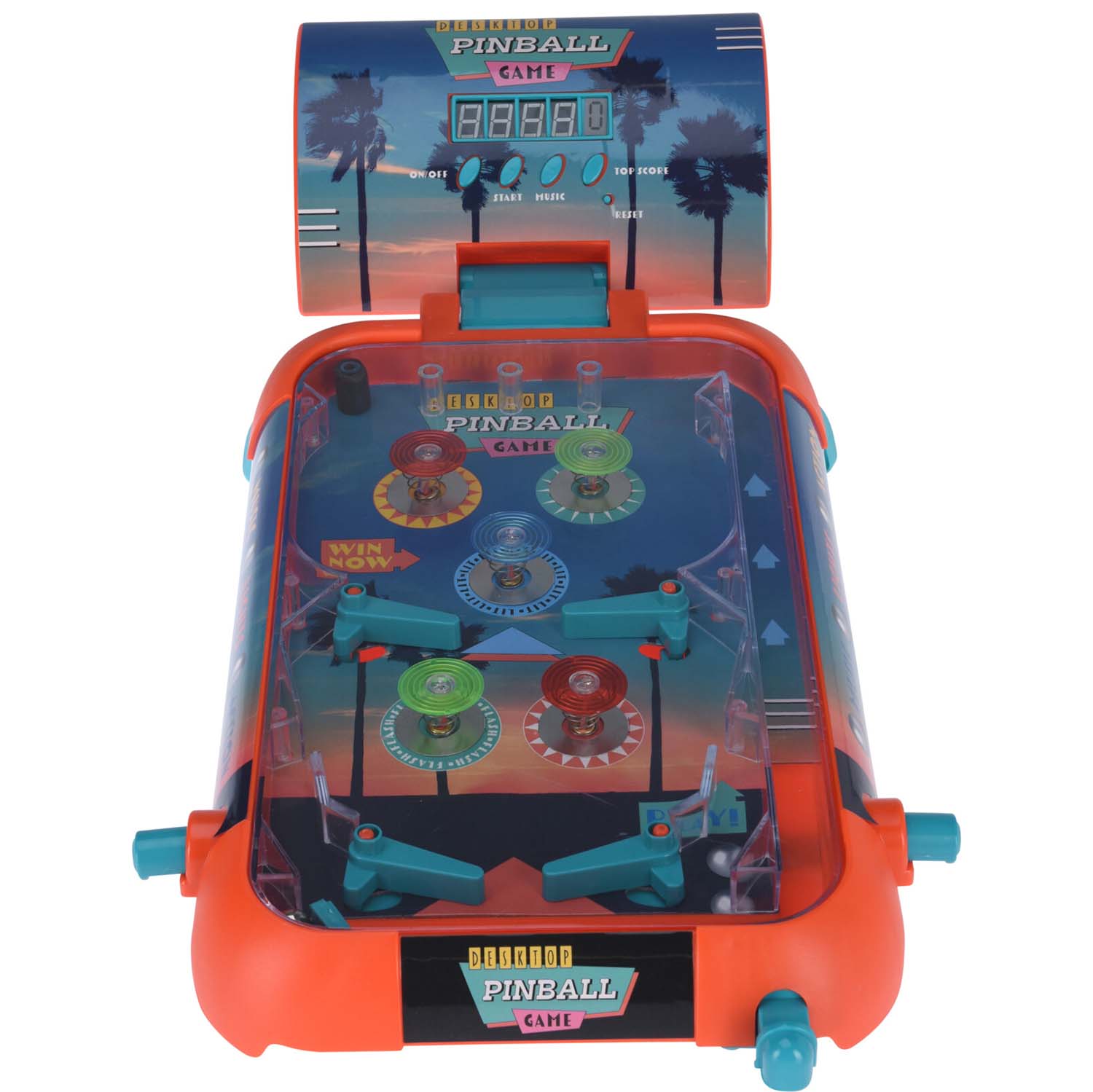 Pinball Flipperi pöytäpeli musiikilla Hauska Pinball peli valoilla ...