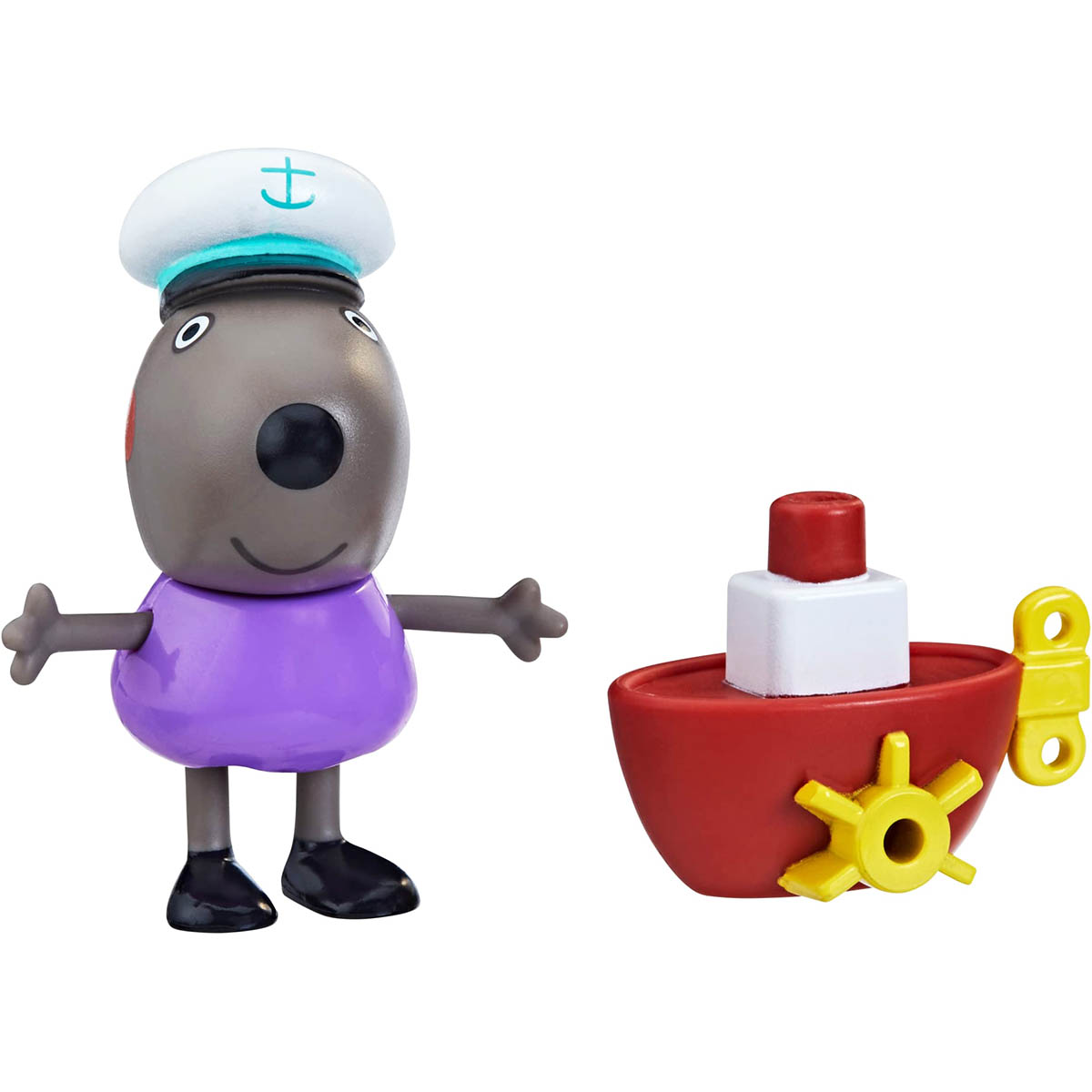 Pipsa Possu Hauskat Ystävät Danny Dog Danny Dog -hahmo ja vene ...