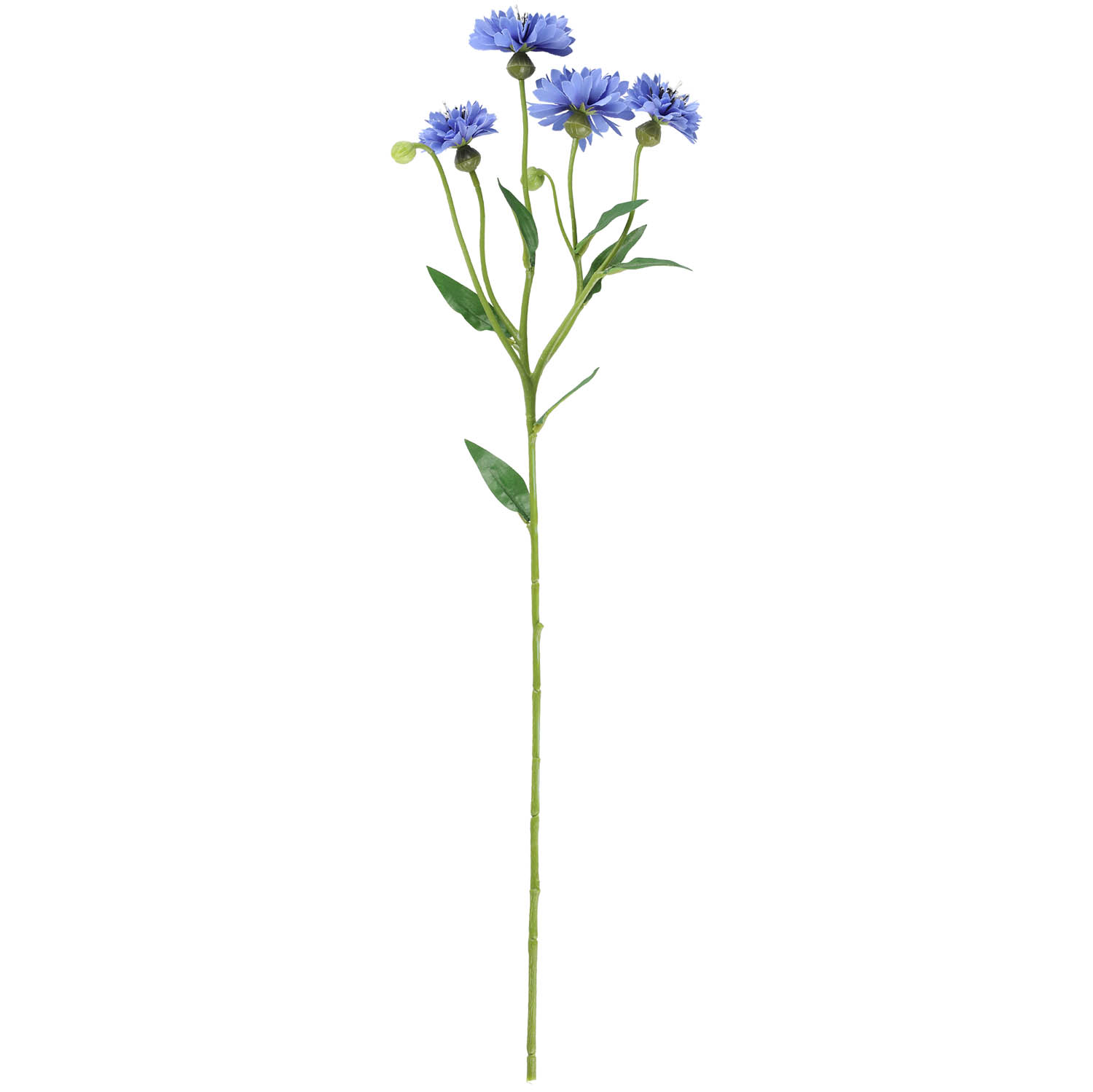 Ruiskukka oksa 61,5cm Sininen, näyttävä koristekukka - Tuontitukku.fi ...