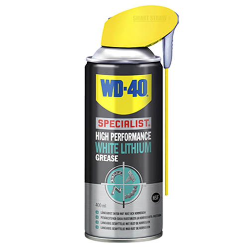 WD-40 White Lithium Grease 400ml Pitkävaikutteinen lithiumrasva ...