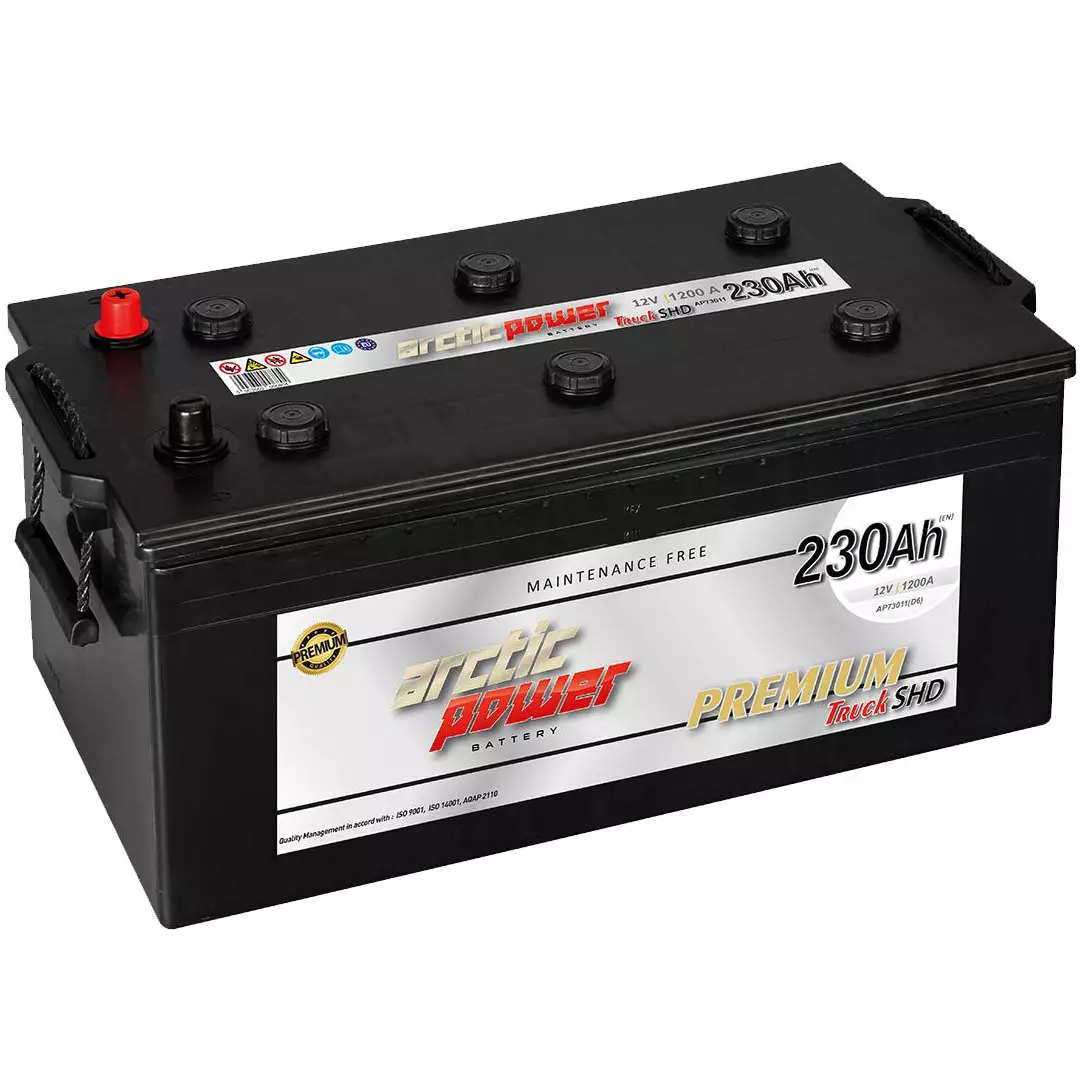 Akku Arctic Power SHD 230Ah 513x264x215/247mm - Tuontitukku.fi verkkokauppa