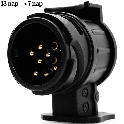 Auton adapteri 13 -> 7-os peräkärryyn Adapteri peräkärryyn 13 ...