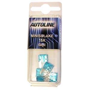 Sulake mini GM 15A 5kpl Minisulakkeet 5 kpl:n pakkauksessa ...