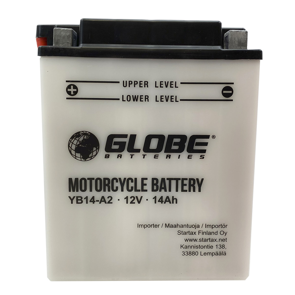 Pienkoneakku 14AH YB14-A2 134x89x166mm Moottoripyöriin ja mopoihin ...
