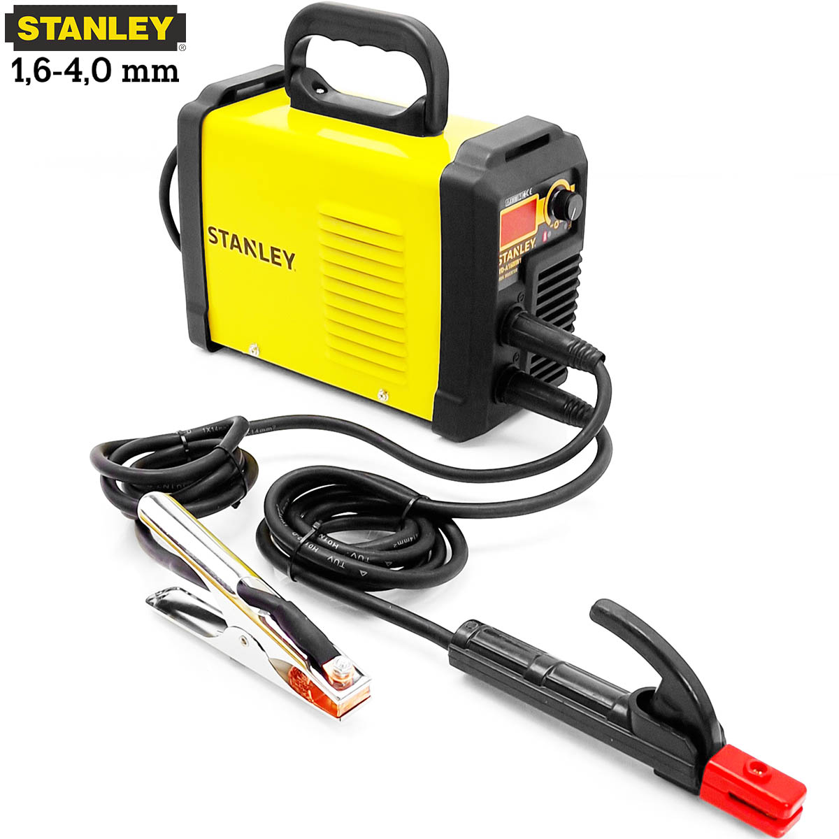 Hitsausinvertteri Stanley 160A+ Kevyt ja kompakti puikkohitsi - Tuontitukku.fi verkkokauppa