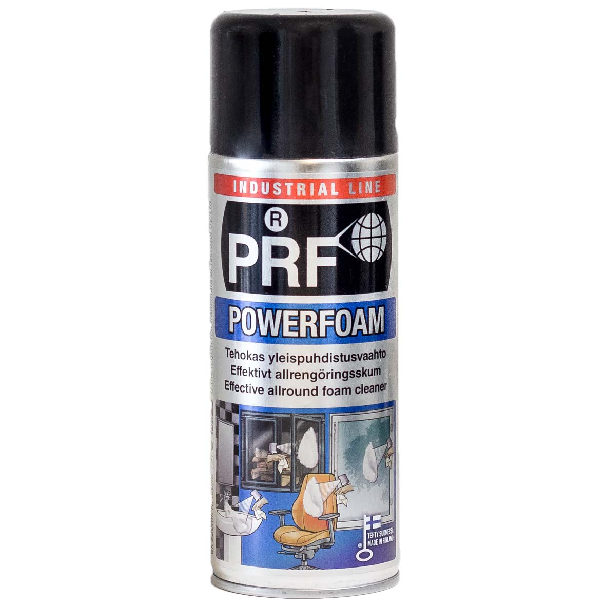 PRF Powerfoam yleispuhdistusvaahto 520ml Tehokas puhdistusaine kodin ...