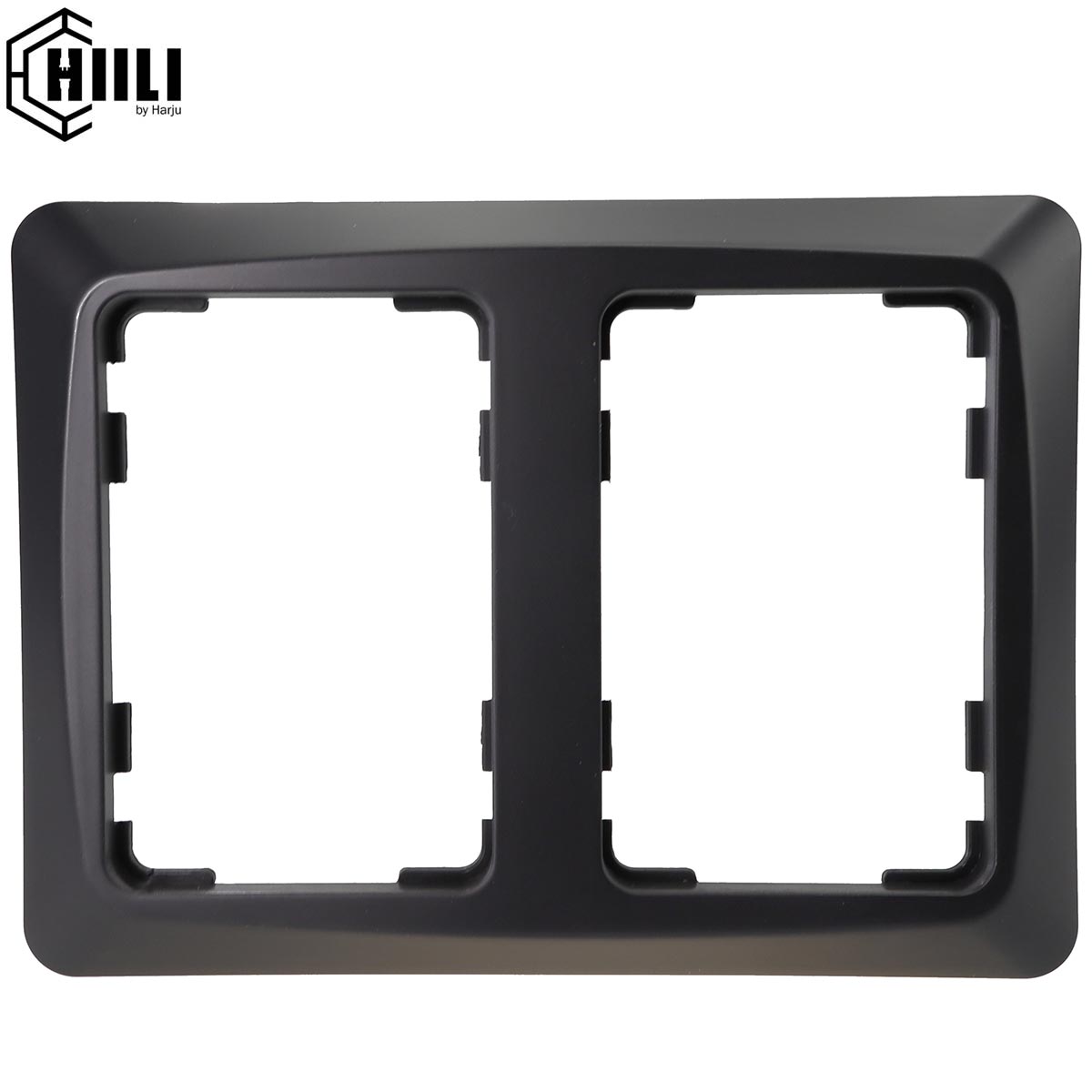 Peitelevy 2-os 85x55mm musta Hiili Peitelevy upotettavalle ...