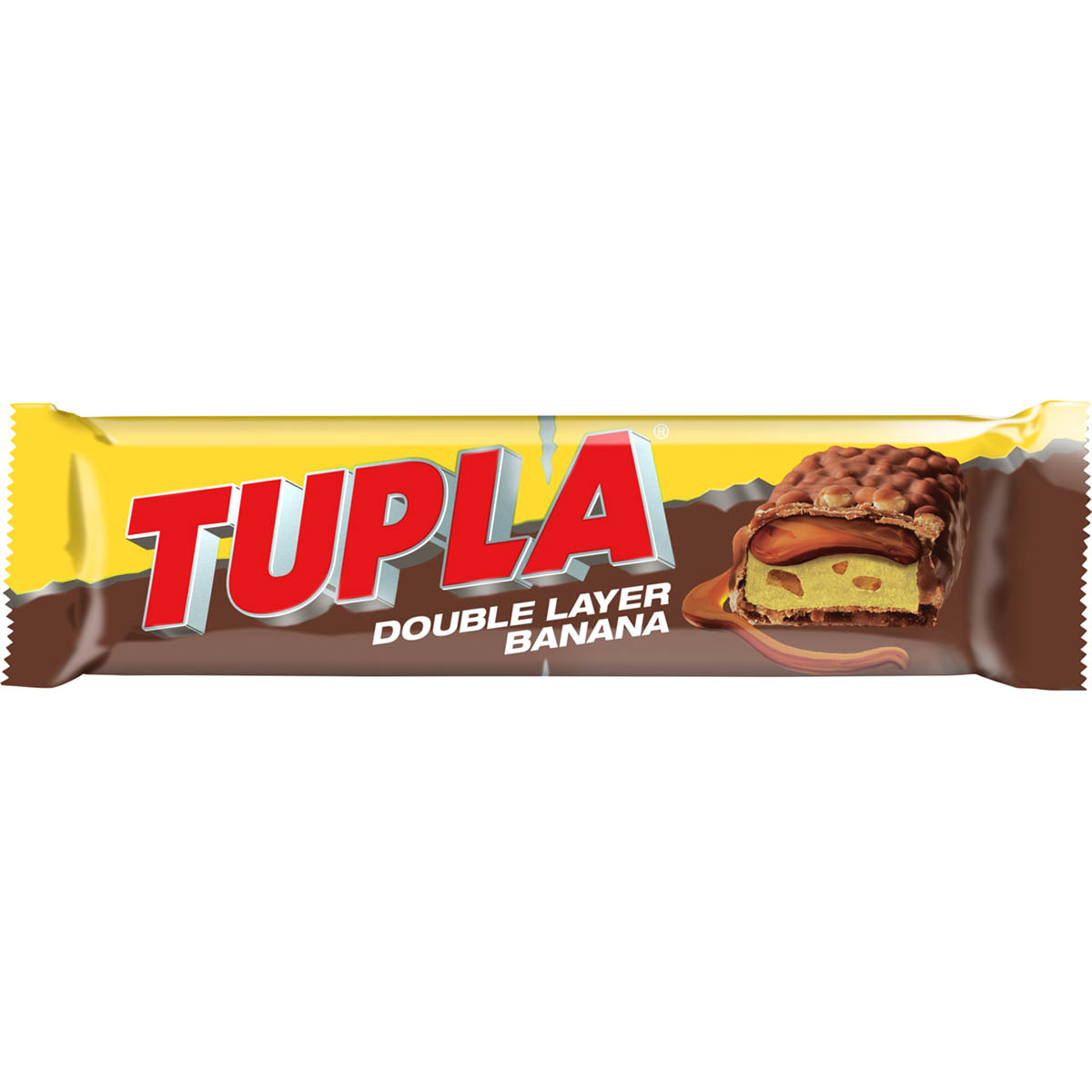 Tupla Double Layer Banana 48g Banaaninmakuinen Tupla-patukka ...