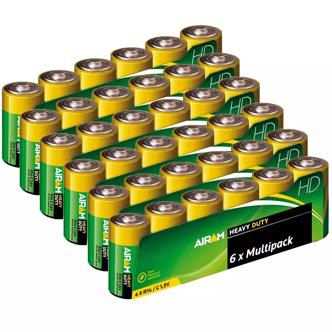 Airam paristo C Heavy Duty LR14 36kpl C-paristot - Tuontitukku.fi ...