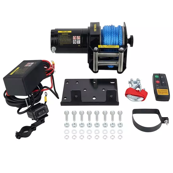 Sähkövinssi MaxForce 20 12V 907kg langattomalla kaukosäätimellä Kevyt ...