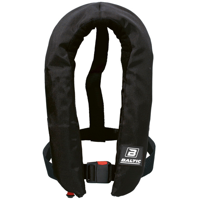 Baltic Winner man ilmatäytteinen pelastusliivi musta 40-150kg ...