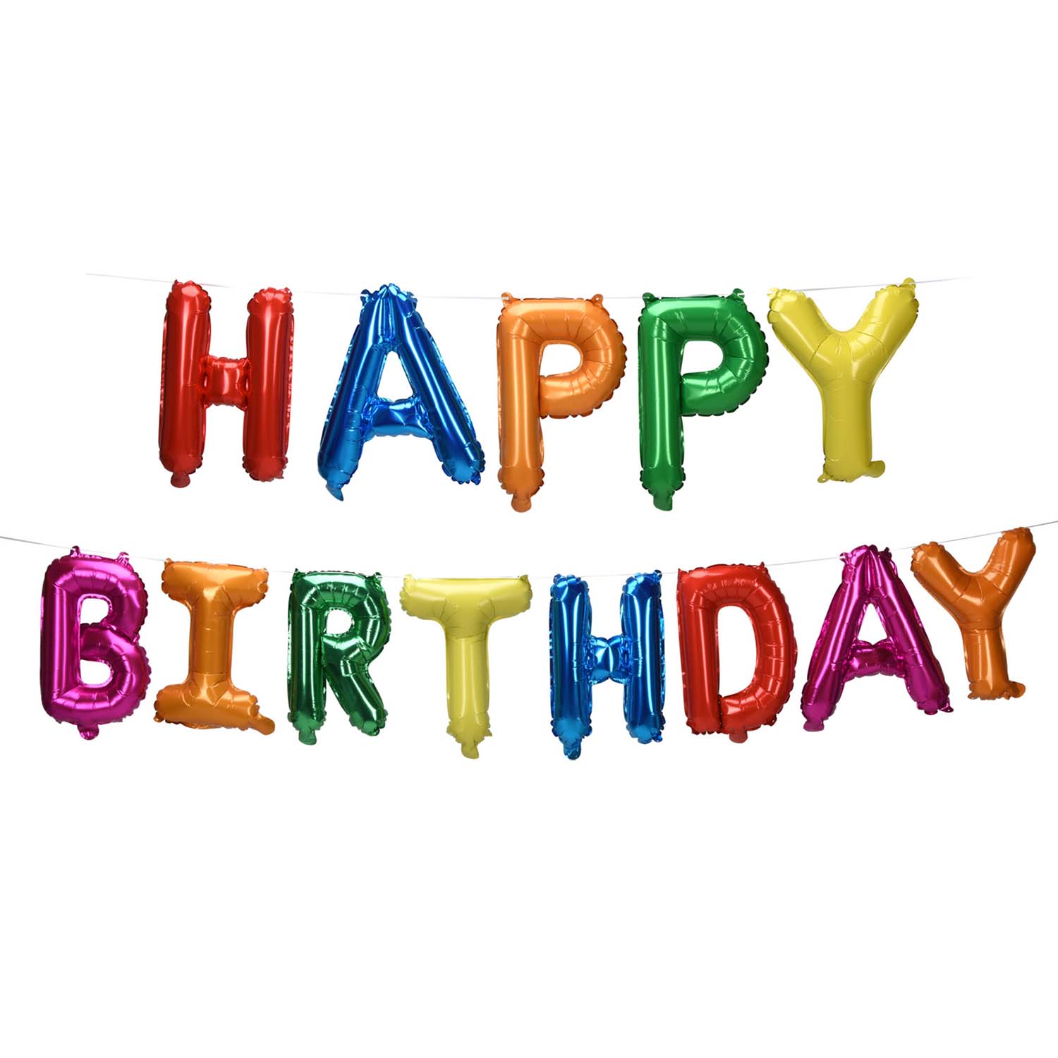 Foliopallo Happy Birthday Näyttävä koriste syntymäpäiville - Tuontitukku.fi verkkokauppa