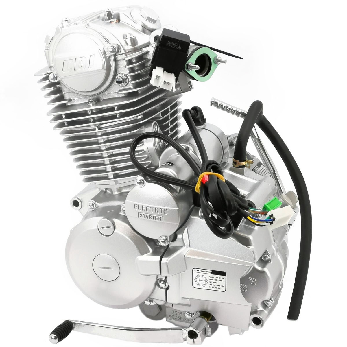 Moottori 250cc 5-vaihdetta, ilmajäähdytys Competition vaihtomoottori Fullkit Vaihtomoottori ...